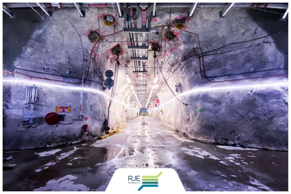 Underground Reticulation project - RJE Mongolia